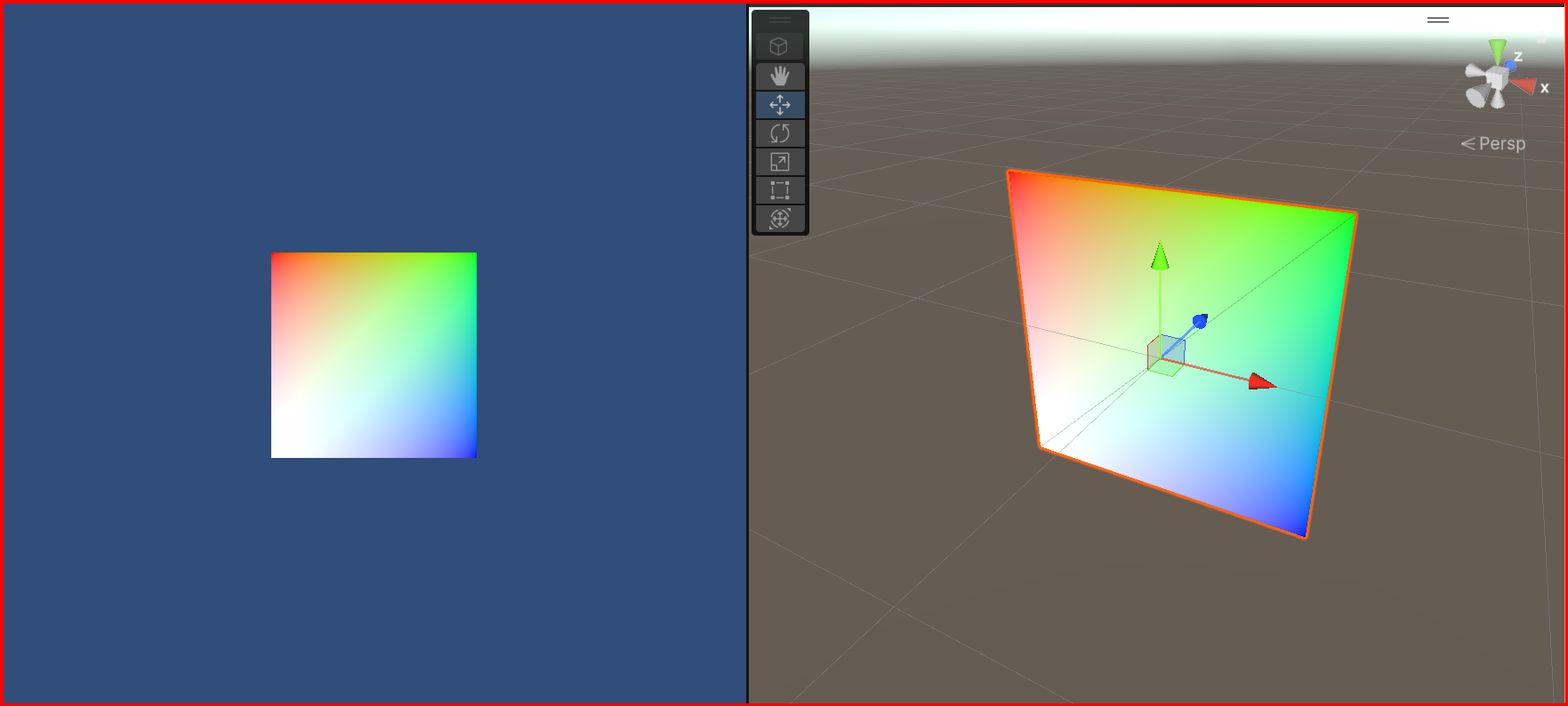 Example 6: Displaying a Simple Quad In 3D